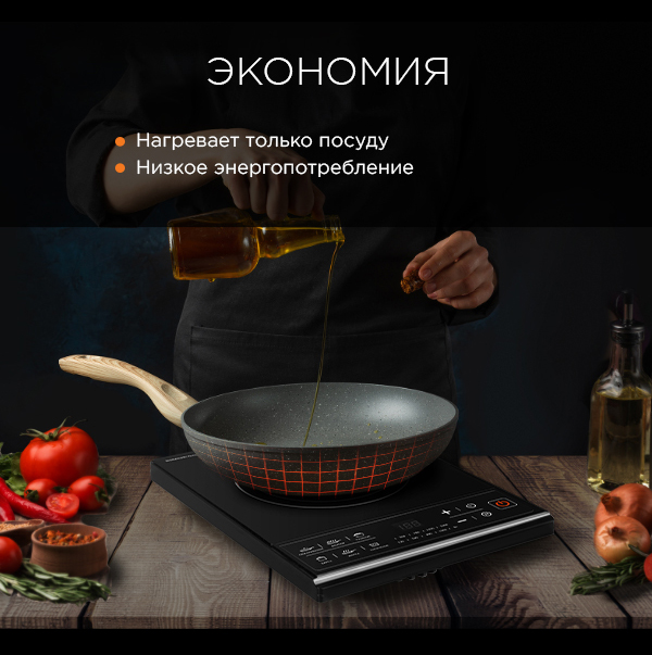 Электроплита индукционная REDMOND RIC-4601: купить в Москве, СПб ...