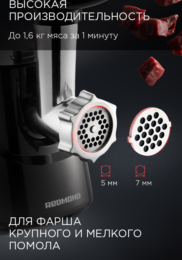 Мясорубка REDMOND RMG-1246: купить в Москве, СПб, России - отзывы, цена ...