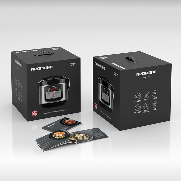 Мультиварка REDMOND MC103: купить в Москве, СПб, России - отзывы, цена на MC103 | Фирменный ...