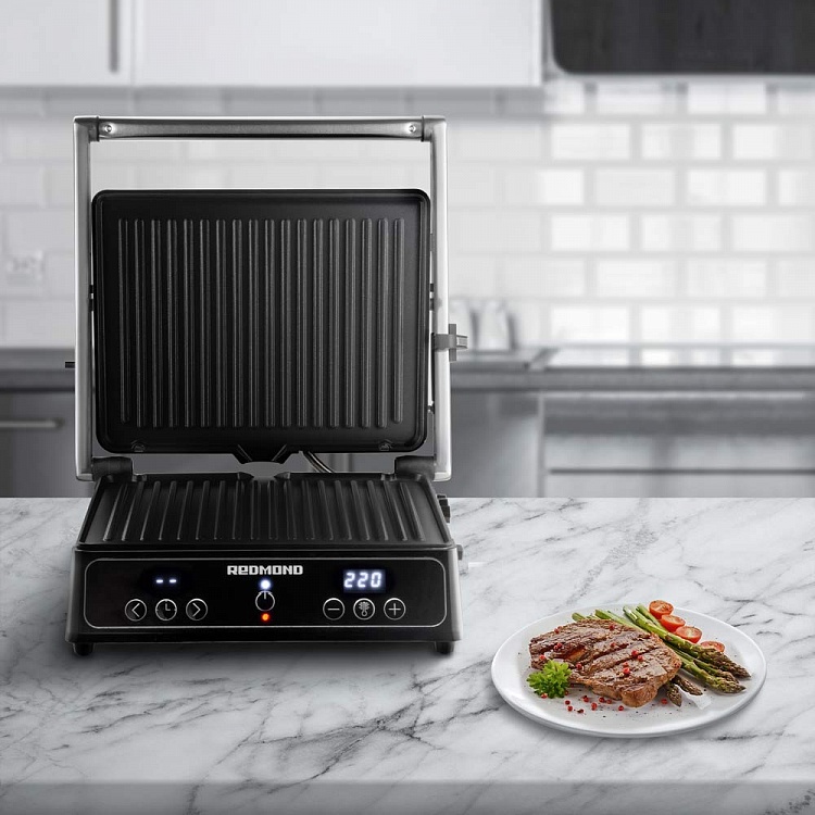 Гриль SteakMaster REDMOND RGM-M829: купить в Москве, СПб, России - отзывы, цена на RGM-M829 ...